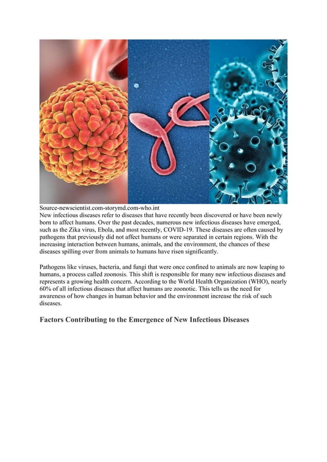 New Infectious Diseases: A-Z Ultimate Guide (up to date) | The ...