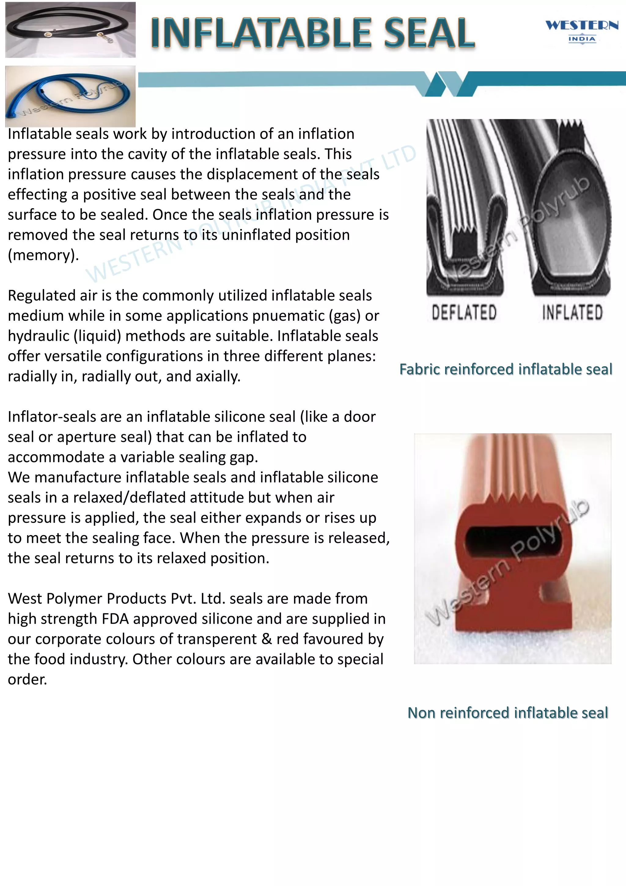 inflatable seal | PDF