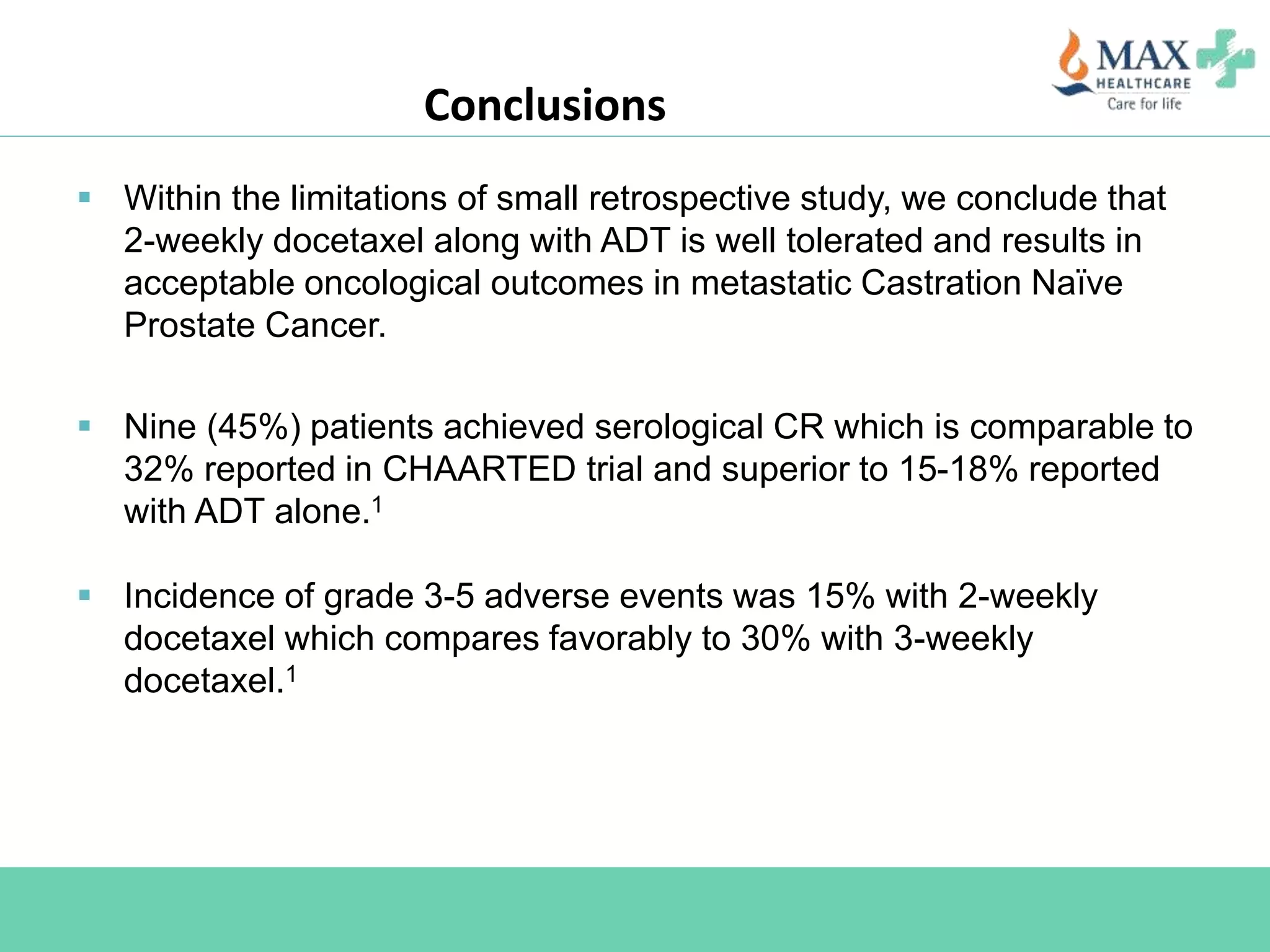 New in management of hormone sensitive prostate cancer | PPTX