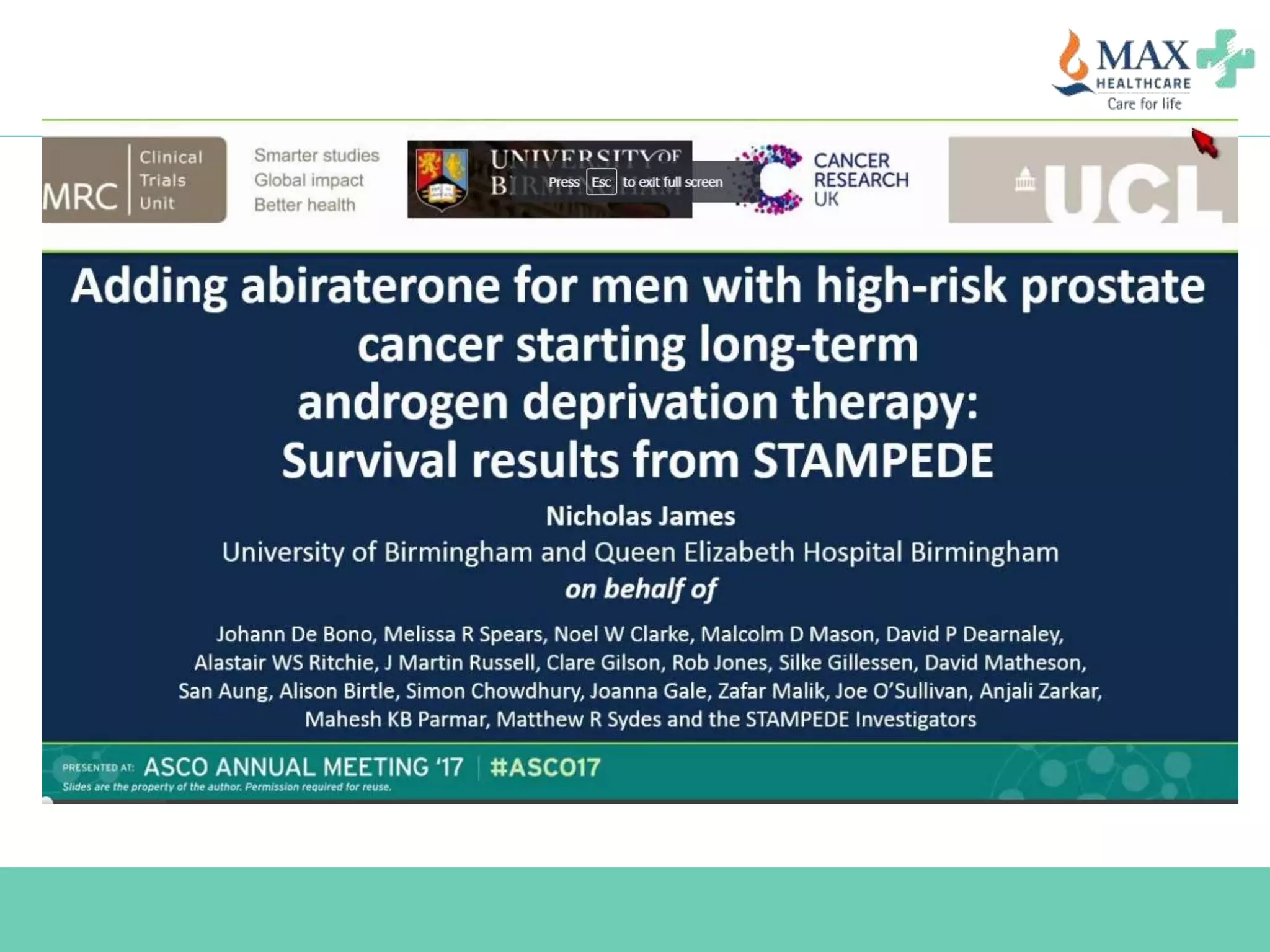 New in management of hormone sensitive prostate cancer | PPTX