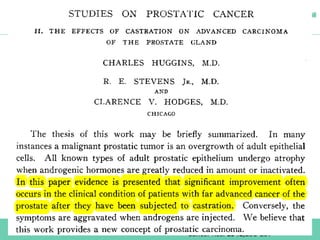 New in management of hormone sensitive prostate cancer | PPTX