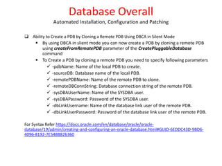 What’s New in Oracle Database 19c - Part 1 | PPTX