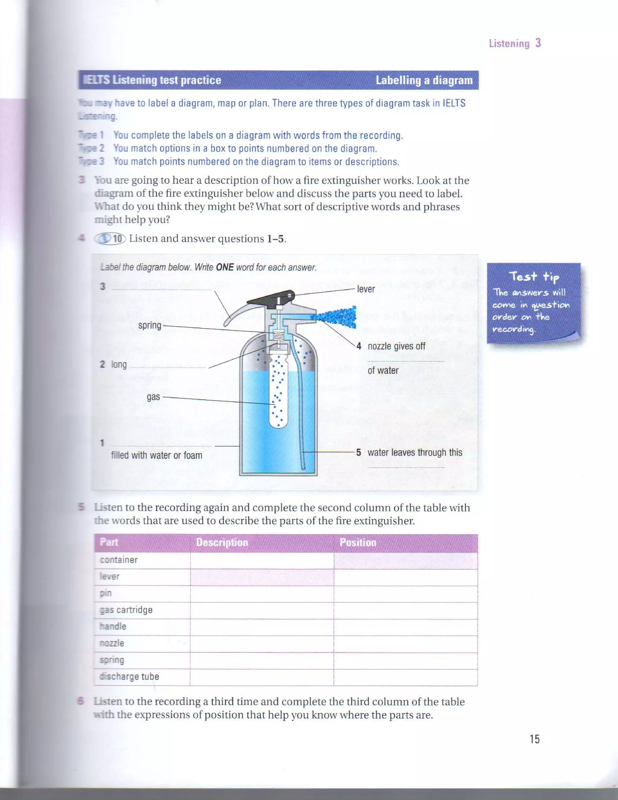 New insight into ielts student book with answers 2008 listening part 1 ...