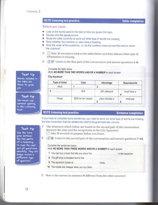 New insight into ielts student book with answers 2008 listening part 1 ...
