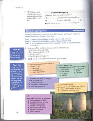 New insight into ielts student book with answers 2008 listening part 1 ...