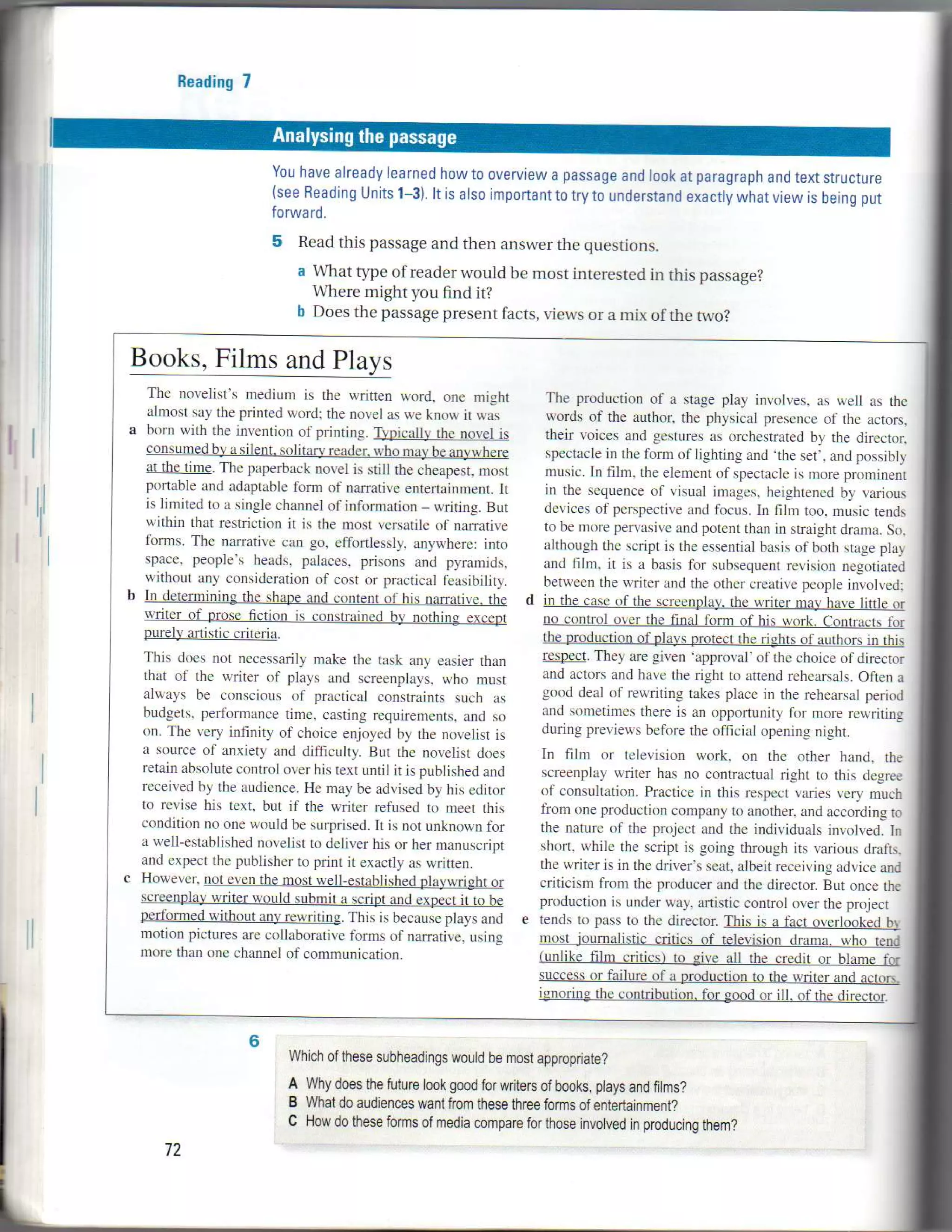 New insight into ielts student book with answers 2008 reading part 2 | PDF
