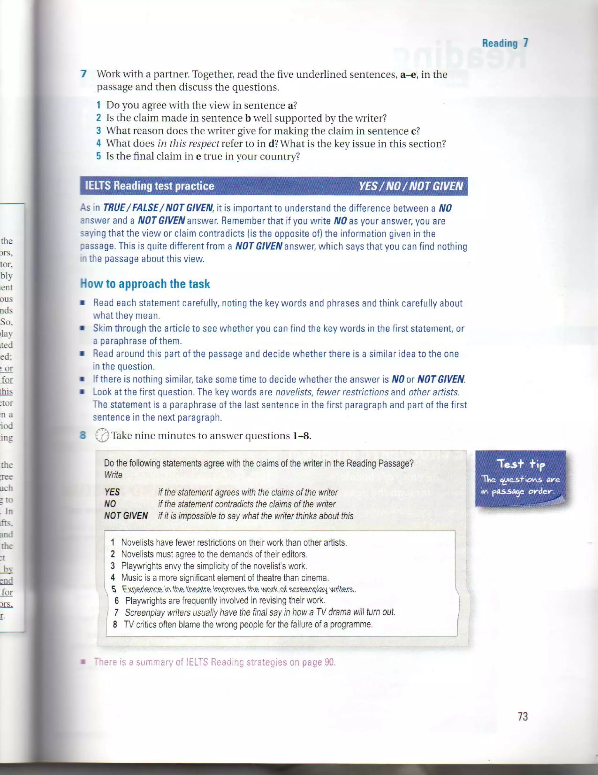 New insight into ielts student book with answers 2008 reading part 2 | PDF