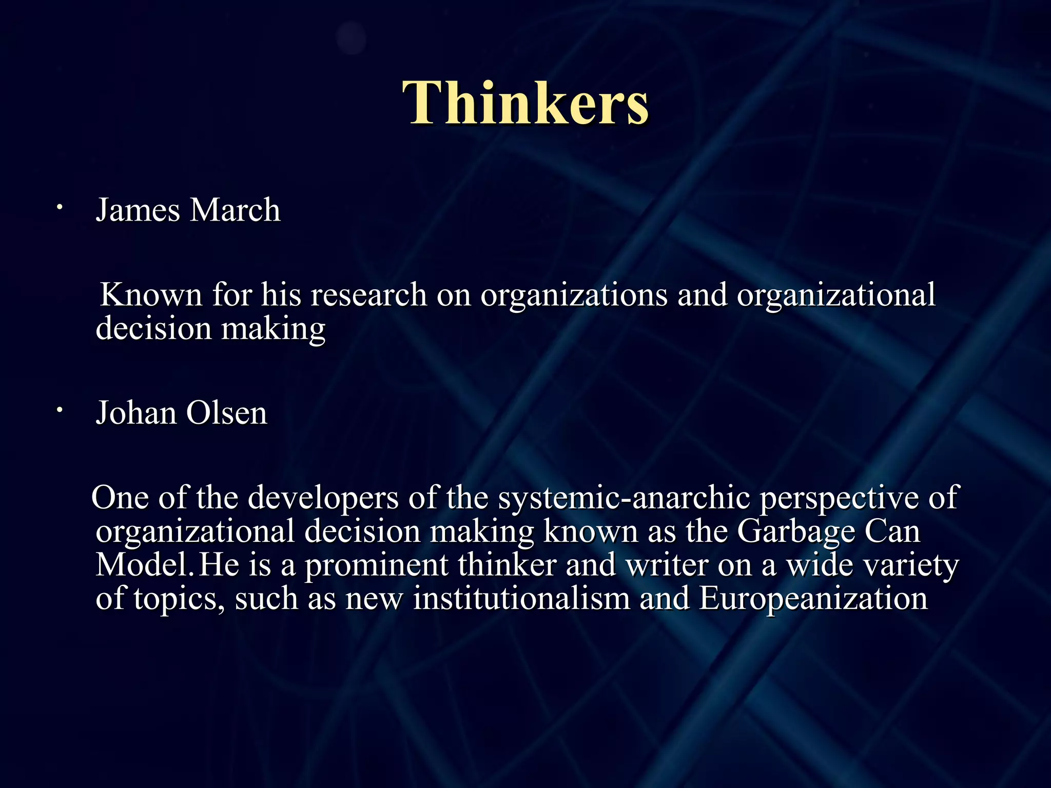 New Institutionalism | PPT