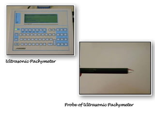 Pachymetry and specular biomicroscopy, confocal biomicroscopy | PPTX