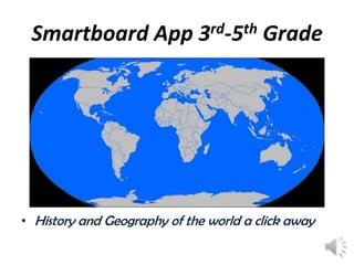 New Tool for History and Geography | PPT