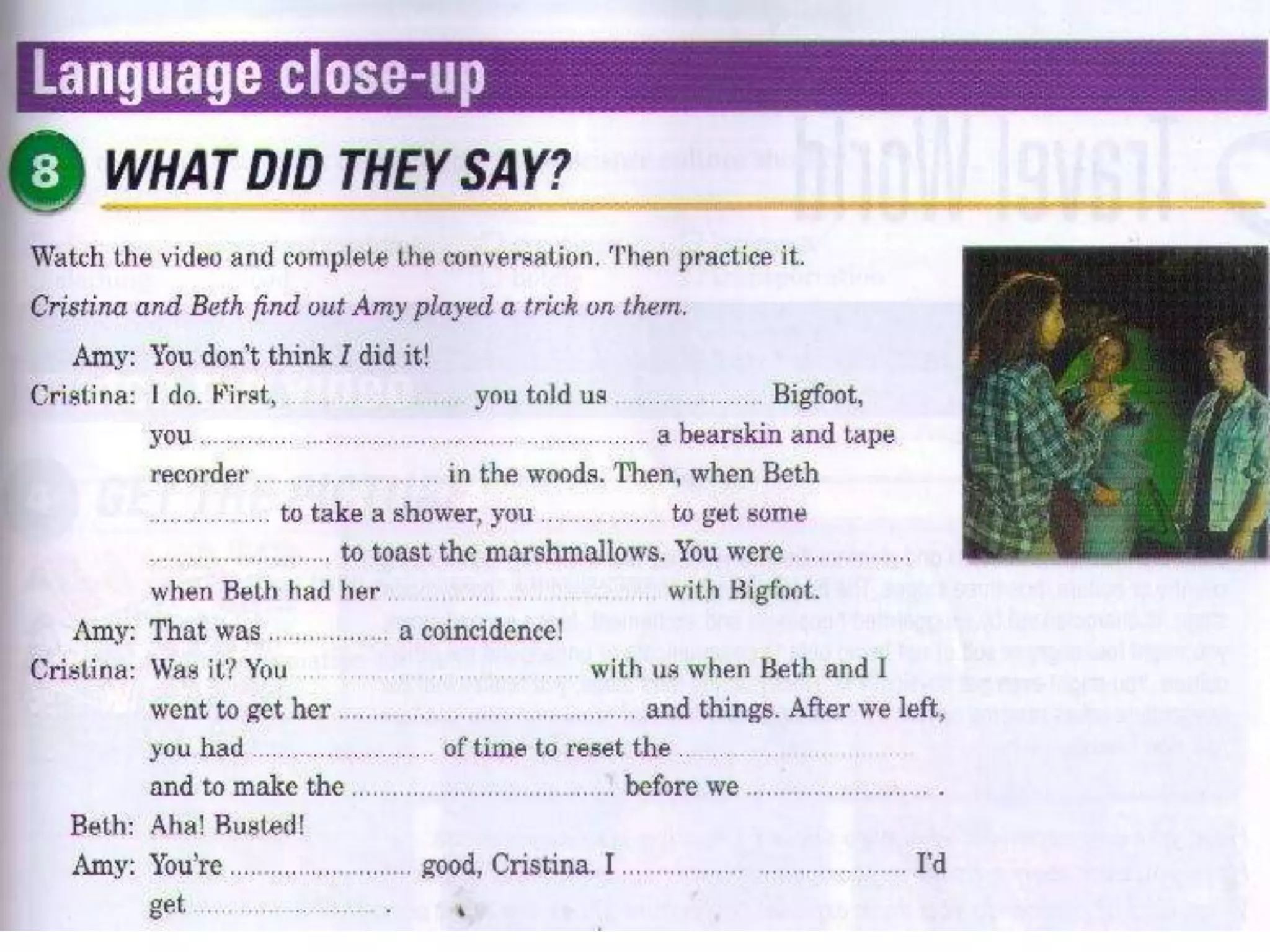 New interchange 3 unit 4 big foot | PPTX