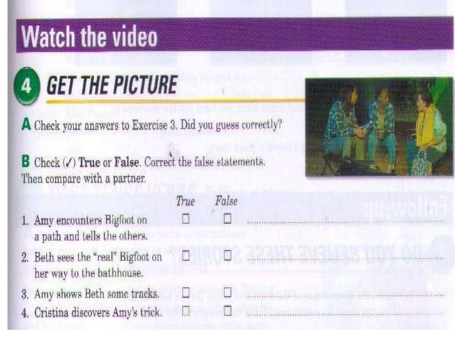 New interchange 3 unit 4 big foot | PPTX