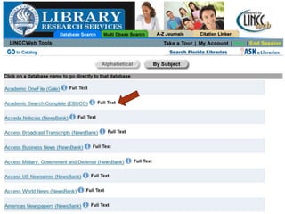 Using Academic Search Complete Database | PPT