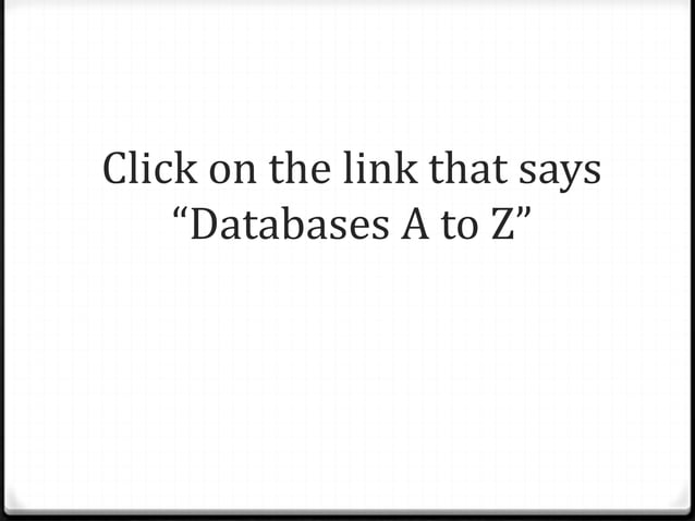 Using Academic Search Complete Database | PPT
