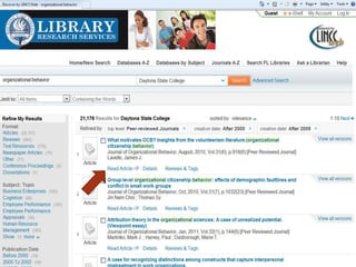 Finding Scholarly Articles | PPT