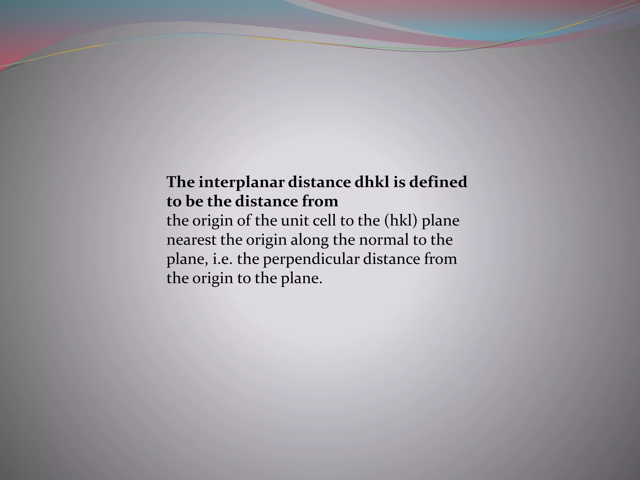 NEW INTER PLANAE SPACING.pptx