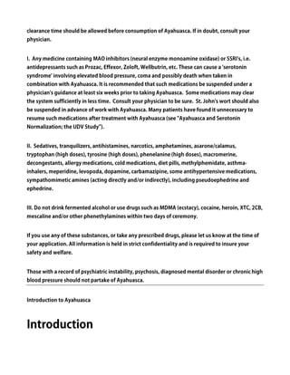 Pachamama Church Guidelines | PDF