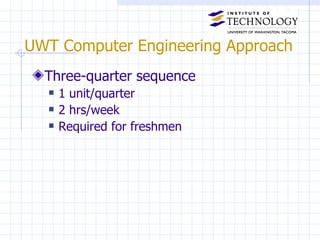 New Intro to Engineering Courses | PPT | Undergraduate Education ...