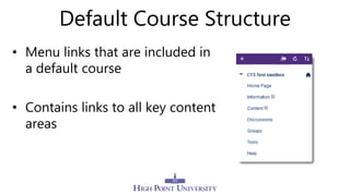 Introduction to Blackboard at HPU | PPT