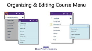 Introduction to Blackboard at HPU | PPT