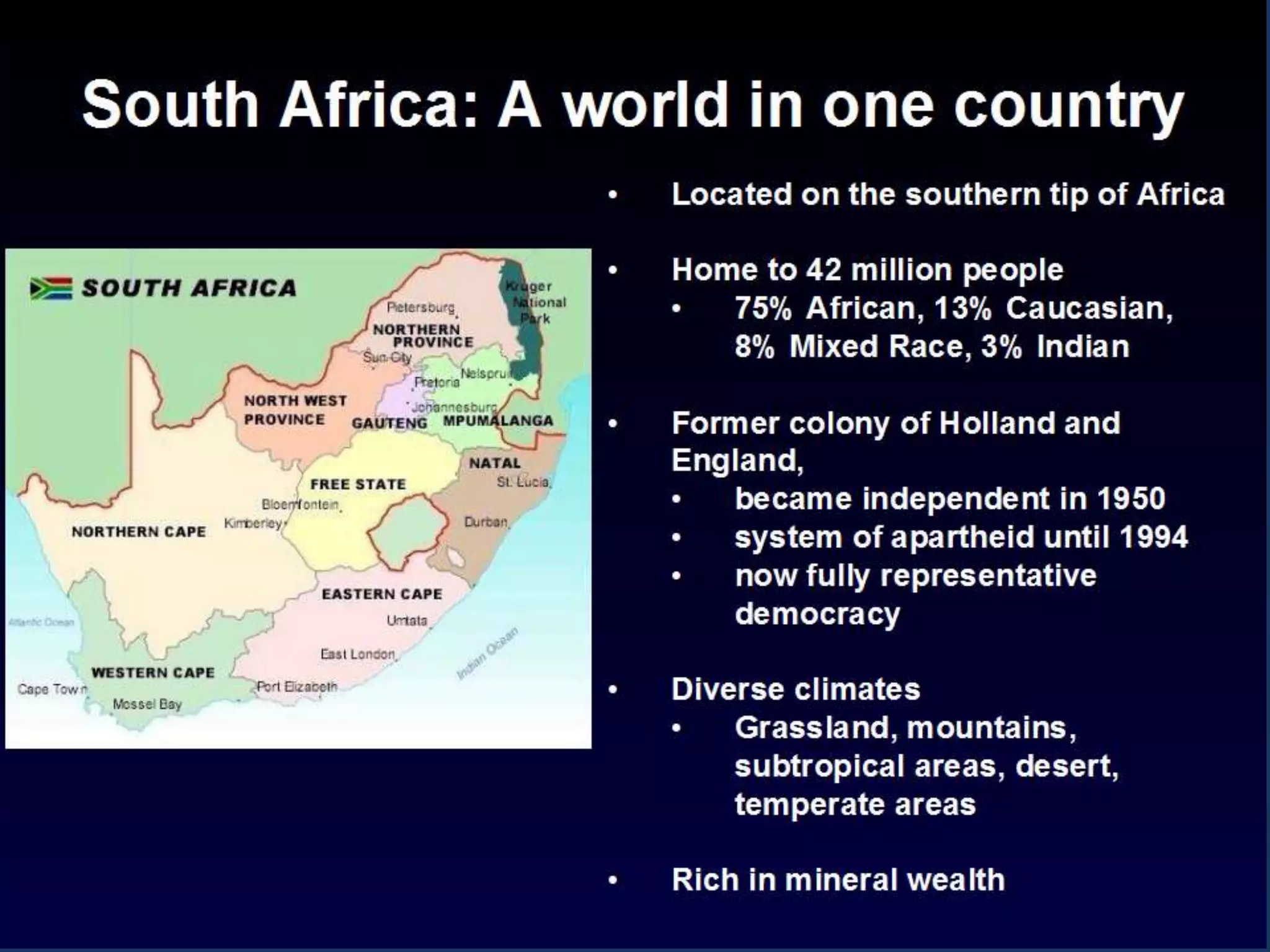 Intro to South African History Notes | PPT