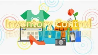 Inventory control Management System using vb6 | PPT