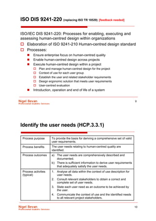 New ISO standards for usability, usability reports and usability ...