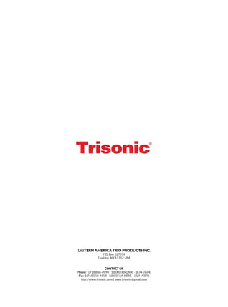 Trisonic New Items 2020 | PDF