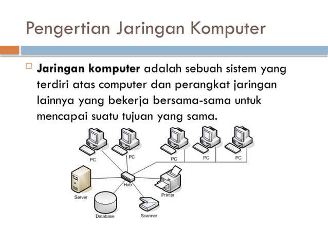 Materi Terbaru Matakuliah Jaringan Komputer | PPTX