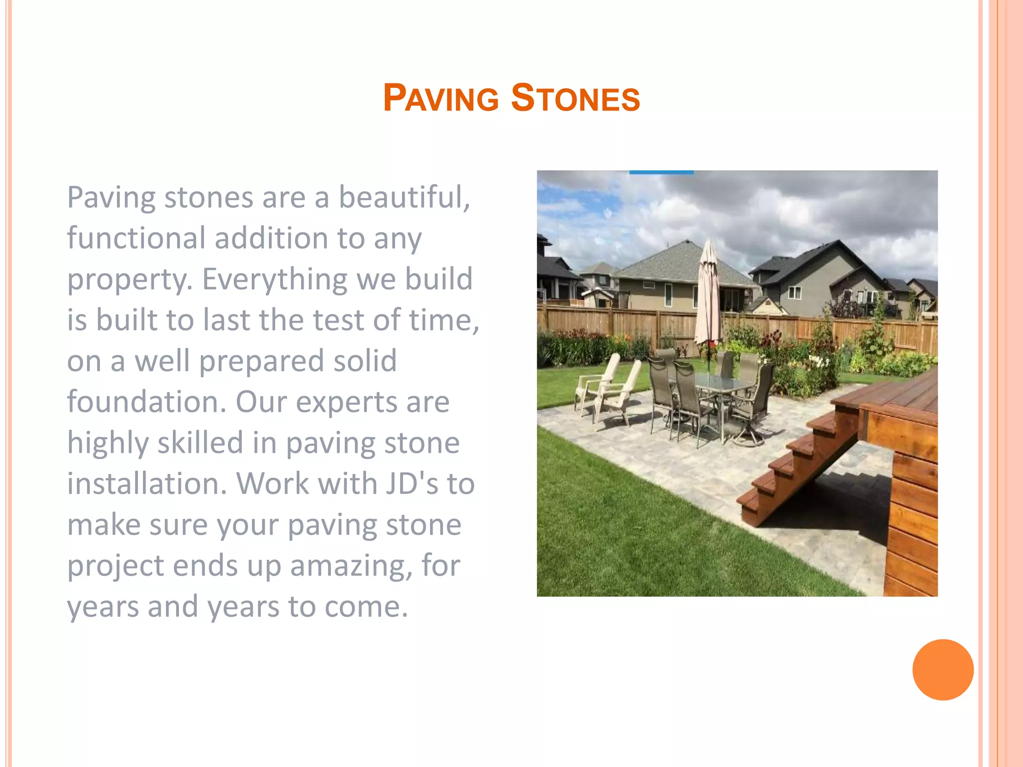 JD PAVING STONES | PPT