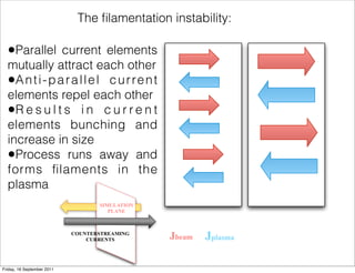 Effect of electric field on filamentation in counterstreaming beams ...