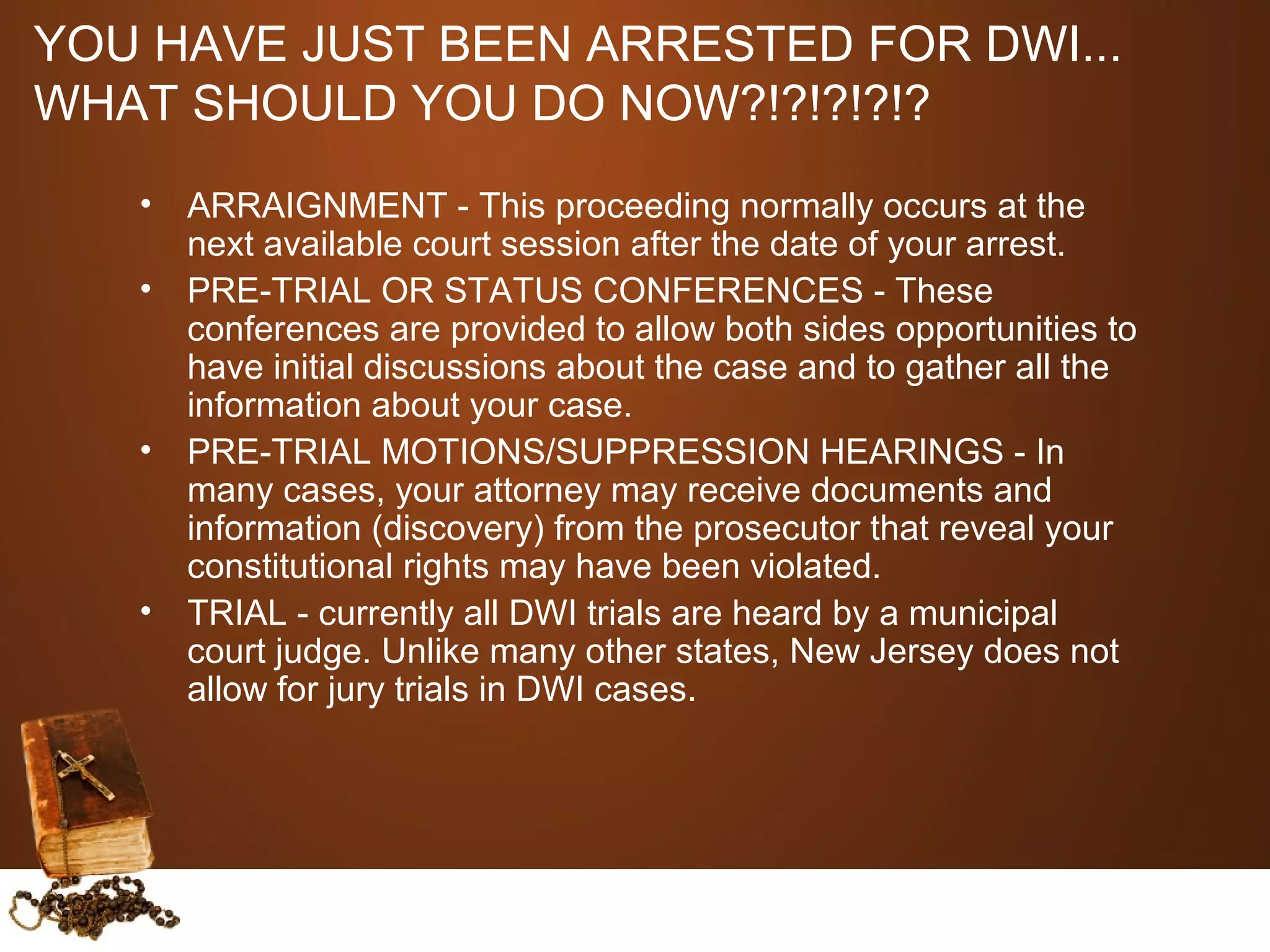 New jersey dwi attorney | PPT | Law