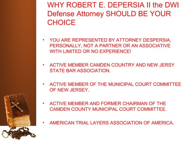 New jersey dwi attorney | PPT | Law