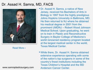 New Jersey Plastic Surgeons | PPT