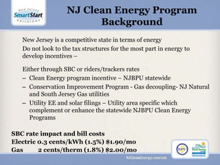New jersey's clean energy program opportunities for chp | PPT | Free ...