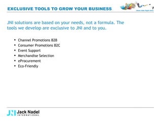 JNI Capabilities Presentation | PPT