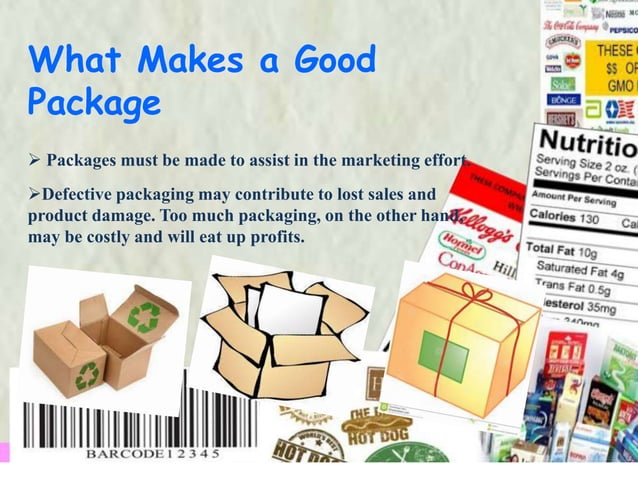 Packaging and LAbeling | PPTX | Sales | Business