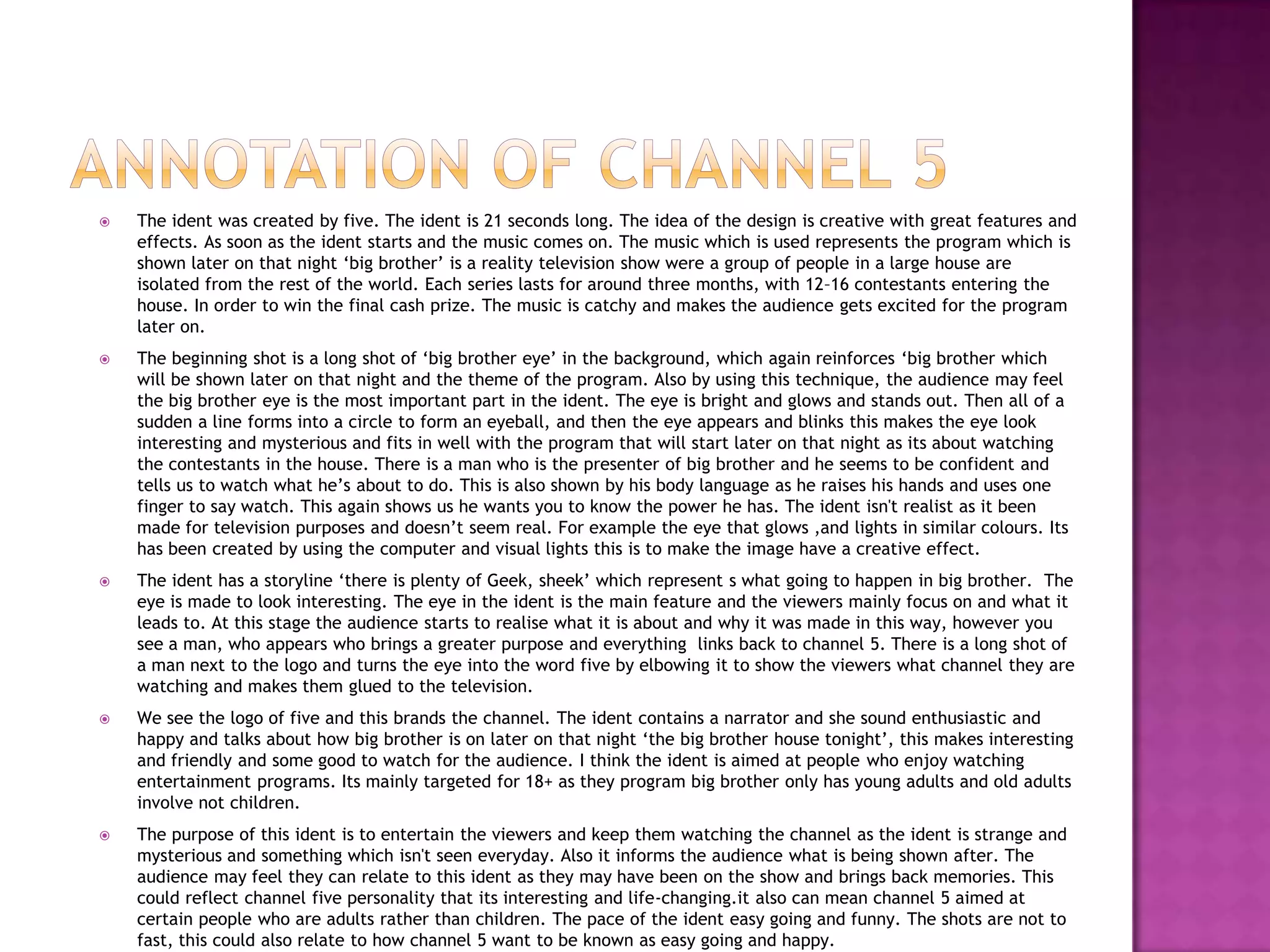 New josephine ident presentation | PPTX | History | Genres