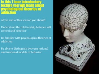 Choice & control theories of Addiction | PPTX