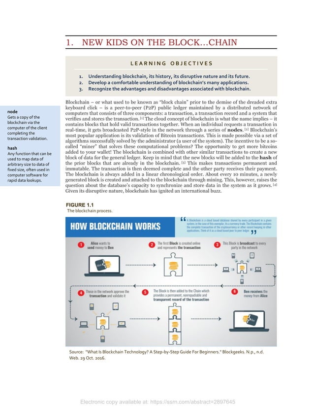 New kids on the blockchain fintech | PDF