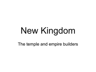 New Kingdom Egypt | PPT