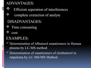 evaluation of matrix effect in chromatography | PPTX