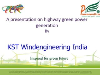 NEW KST Presentation Green highway lighting.ppt