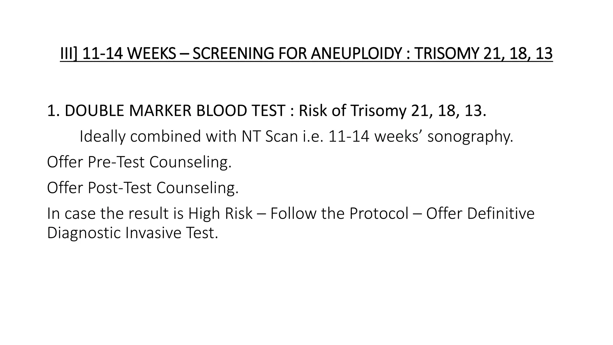 Common Lab Investigations in pregnancy specific to each Trimester | PPTX