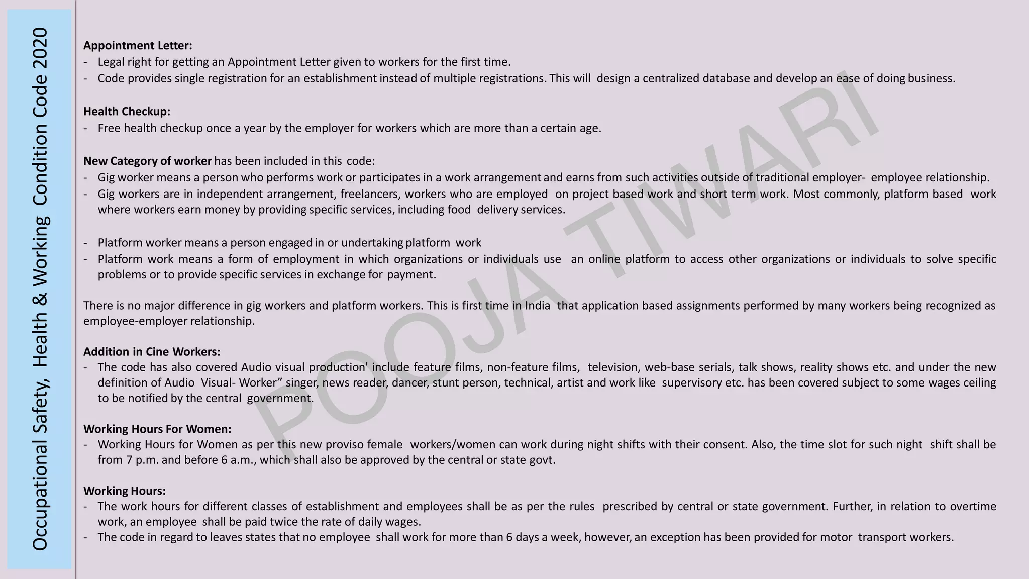 New Labour codes-key changes | PDF