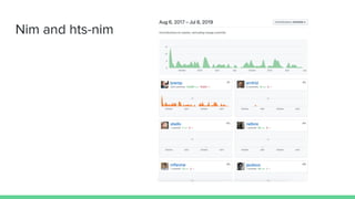 New languages in bioinformatics | PPT
