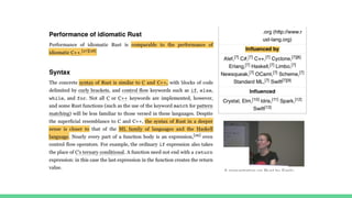 New languages in bioinformatics | PPT