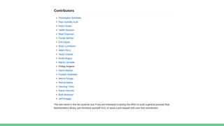 New languages in bioinformatics | PPT