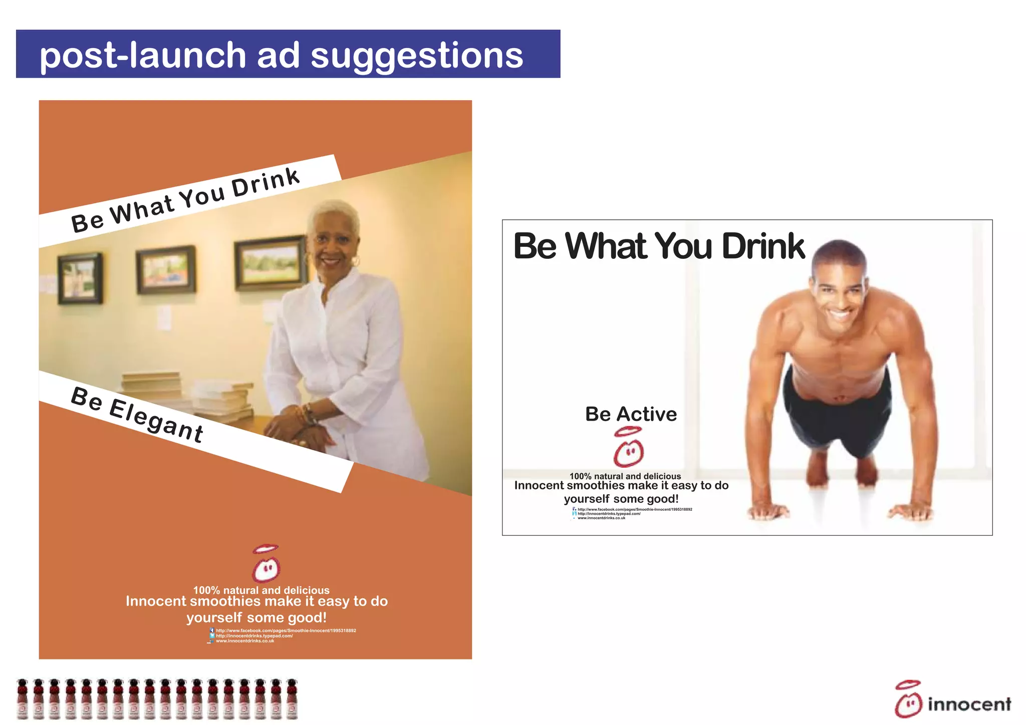 New launch campaign 4 innocent smoothie | PDF