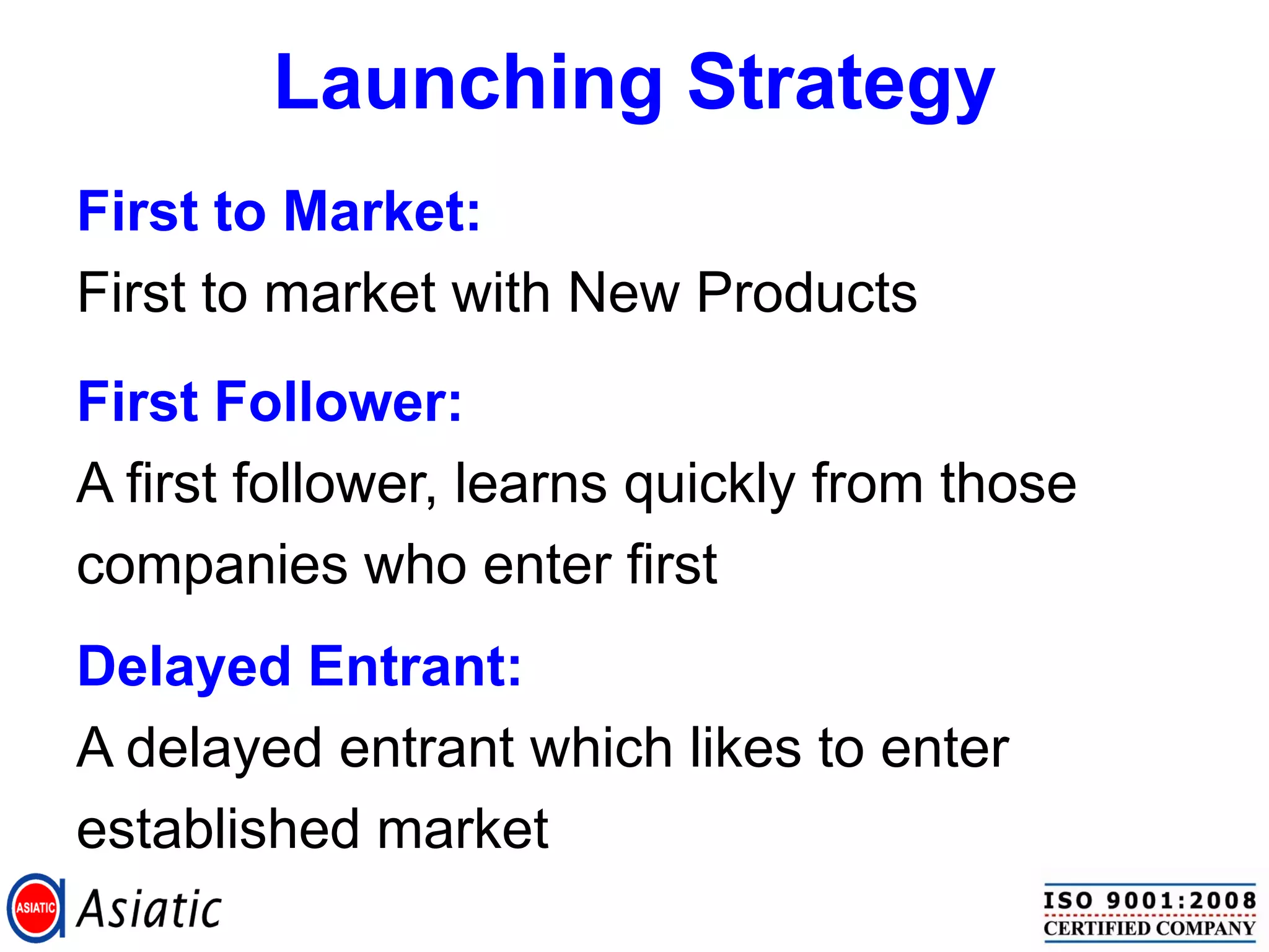 New launching strategy of pharmaceutical brand | PDF